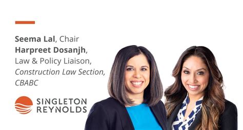 Harpreet Dosanjh On Linkedin Very Excited To Be Joining The Executive Of The Construction Law