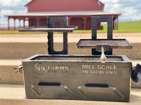 Mill Scale Metalworks Wood Fired Cooking Bbq Grill Design Backyard