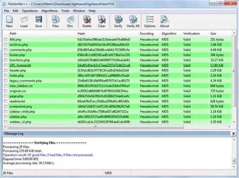 File Verifier Windows File Integrity Checker GHacks Tech News
