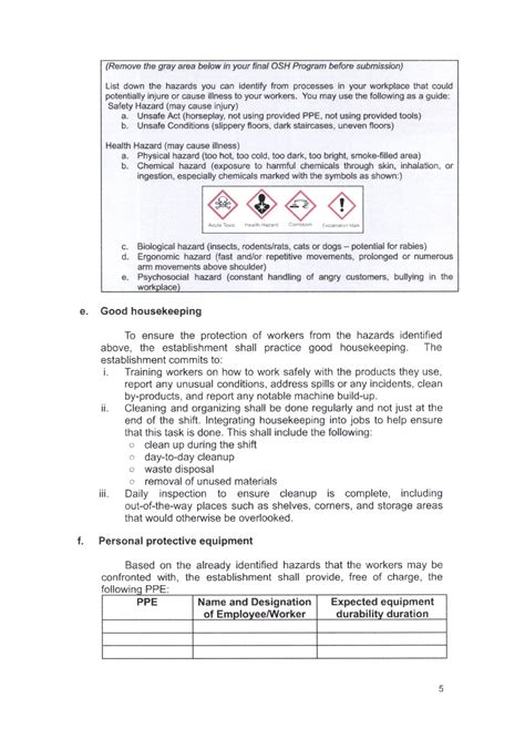 Oshc Reu Xi New Template Of Osh Program For Different Facebook
