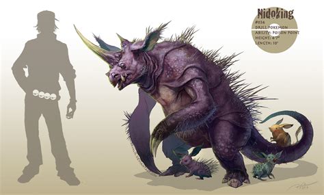 Nidoking By Arvalis On Deviantart