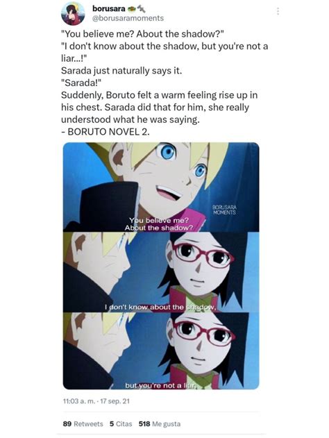 Borusara Boruto And Sarada Boruto Anime Naruto