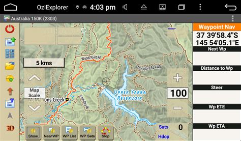 Oziexplorer 1150k Topographical Map Package Polaris Gps
