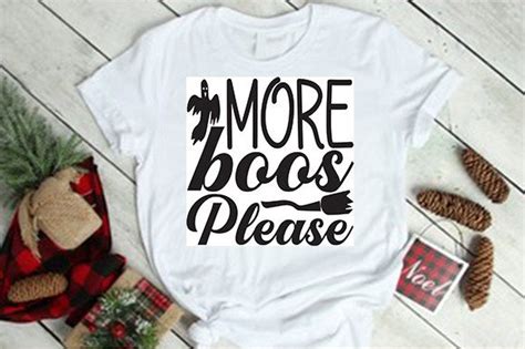 More Boos Please Halloween Svg Design Graphic By Mdlitonbd458