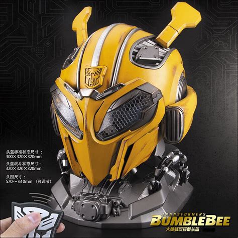 Transformers Bumblebee 11 Helmet Bandai Original Genuine Masker