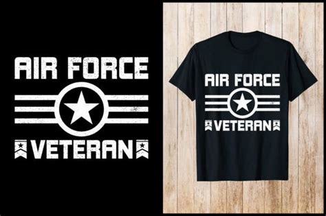 Air Force Veteran T Shirt Graphic By Nxmnadim · Creative Fabrica