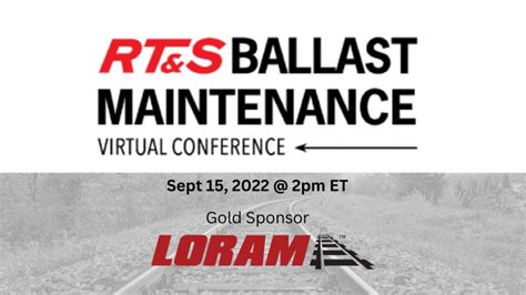 Loram Maintenance Of Way Inc On Linkedin Loram Will Be Sponsoring