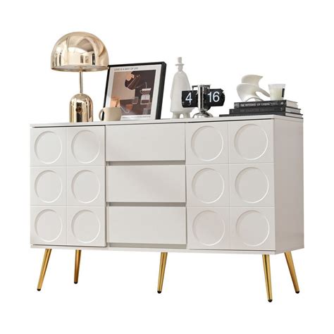 Hauss Sploe Sideboard Kommode Mit Verstellbaren Regalen Und Kippschutz