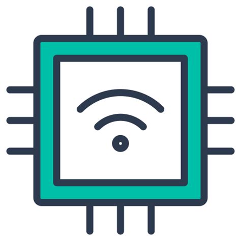 processor generic color lineal color icon