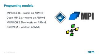 HPC Network Stack On ARM Linaro HPC Workshop 2018 PPT