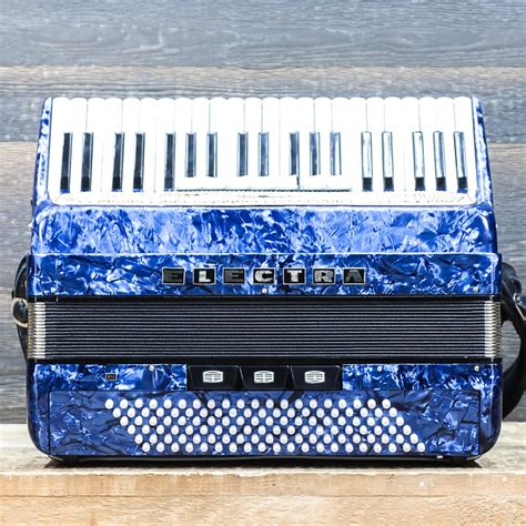 Delicia Electra Iii 120 Bass 41 Key 7 Treble Switch Blue Reverb