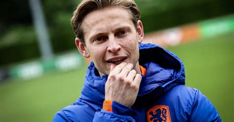 Frenkie De Jong Over Ek Deelname ‘ik Houd Hoop Maar Het Moet Niks