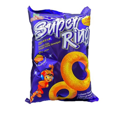 Oriental Super Ring Cheese Flavoured Snacks 60g Shopee Malaysia