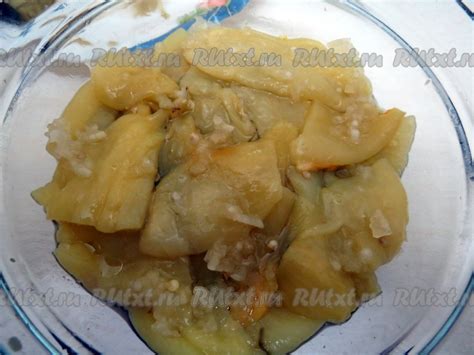 Салат из запеченных баклажанов и перцев рецепт с фото