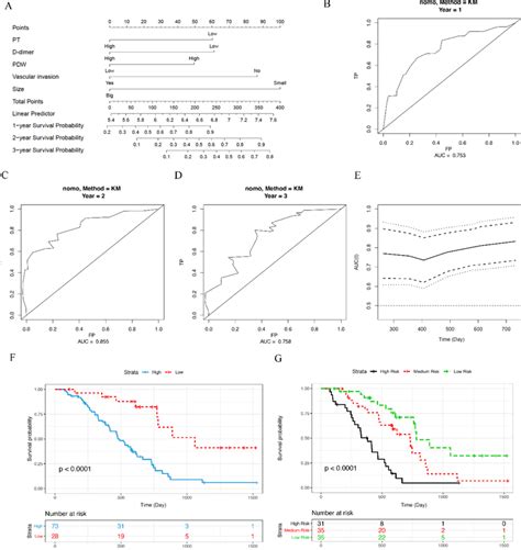 The Construction Of Prognostic Nomogram For Pc A The Prognostic