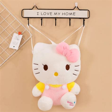Hello Kitty Plush Backpack Pink Hello Kitty And Friends