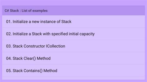 C Stack Examples Apk Untuk Unduhan Android