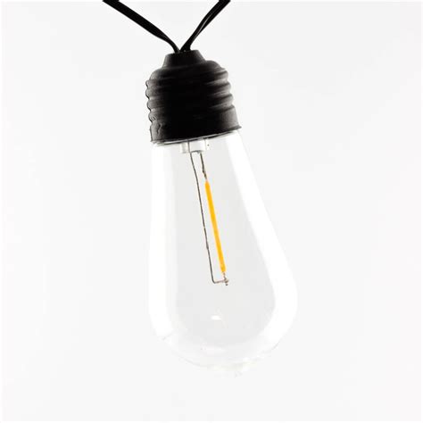 Uk Solar Filament Led Bulb String Lights