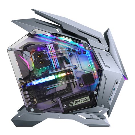 Qiao Sibo Mod 3 E Sports Open All Aluminum Gaming Case Mod 5 Desktop