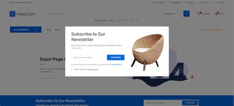 fleetcart laravel ecommerce system website on behance