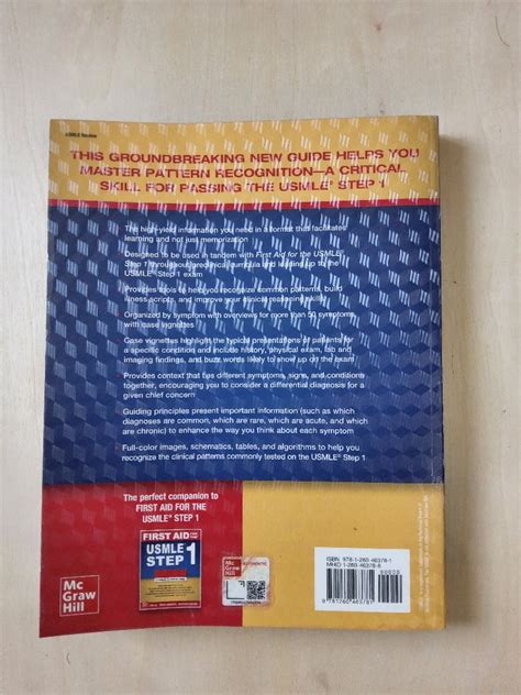 First Aid Clinical Pattern Recognition For The Usmle Step 1 Hobbies