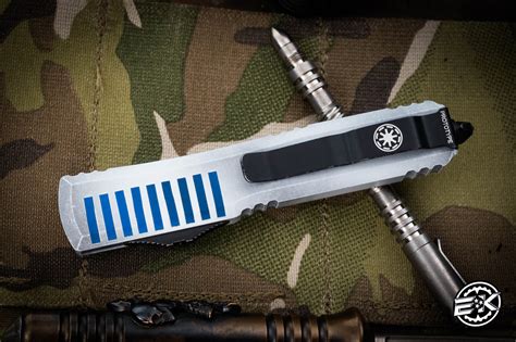 Prototype Microtech Ultratech Clone Trooper Otf Automatic Knife 3 4 Dagger 122 1co