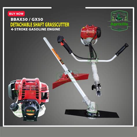 Gx50 Bbax50 Detachable Shaft Handle 4 Stroke Grass Cutter Gasoline