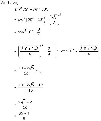 RD Sharma Solutions For Class 11 Science Maths CBSE Chapter 9