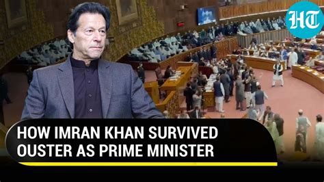Ruckus In Pakistan Assembly No Confidence Motion Against Imran Khan