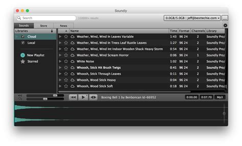 Review Soundly A Cloud Based Sound Effects App That Will Improve Your