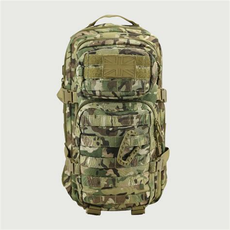 28 Litre Small Molle Assault Pack In Btp Camo