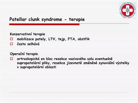 Patellar Clunk Syndrome Ppt