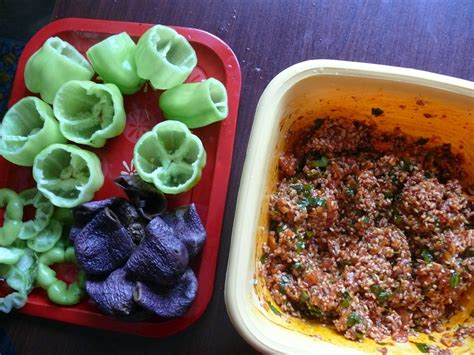 Istanbuldoll Turkish Food Dolma With Dried Eggplants Stuffed