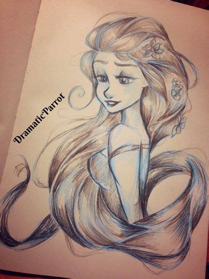 Hey Guys A New Pic This Time I Thought Of Making Rapunzal