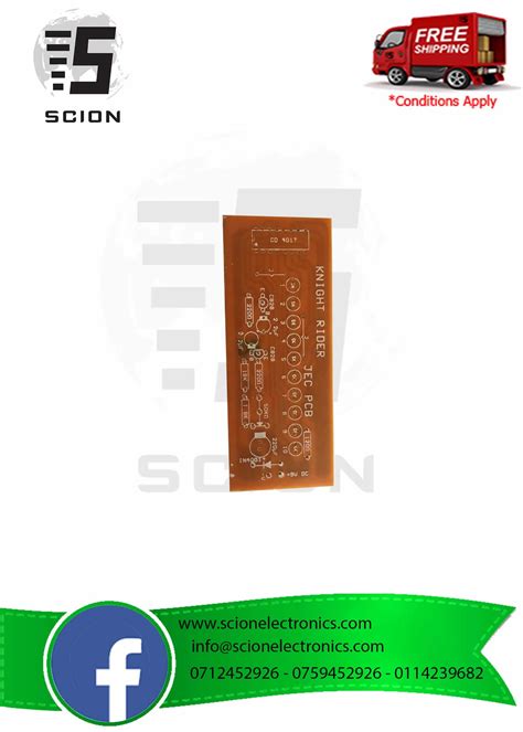 Knight Rider LED PCB Kit Local Scion Electronics