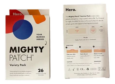 Mighty Patch Variety Pack 26pzs Parches Acné Envío Gratis