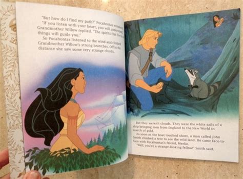 Disneys Pocahontas A Little Golden Book Justine Korman Don