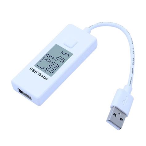 Digital Usb Capacity Tester Voltage Current Capacity Energy Test Type C