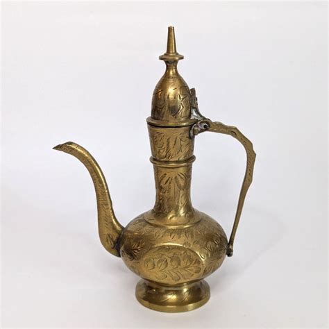 Brass Teapot Etsy