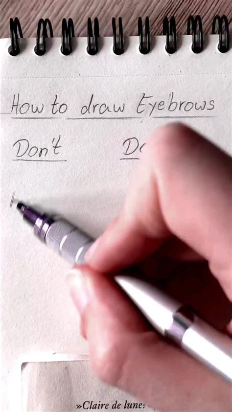 How To Draw Eyebrows Don T And Do By V P A On Ig Face Drawing Art Tools Drawing Hand Art
