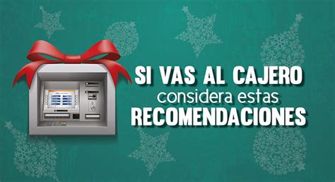 Considera estas recomendaciones cuando acudas al cajero Comisión