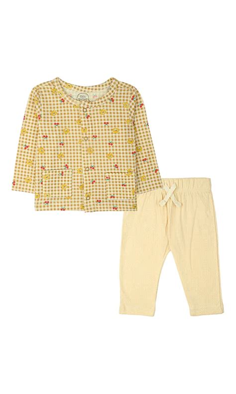 Girls 2 Pcs Night Suit 0292232 Zubaidas Online