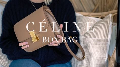 Khám Phá Chi Tiết Bên Trong Túi Celine Box Bag