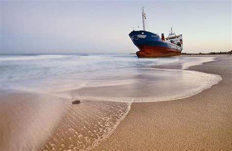 Grounded Ship In Dubai Photograph By Mq Naufal Fine Art America