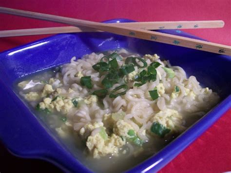 Ramen Noodle Egg Drop Soup Recipe