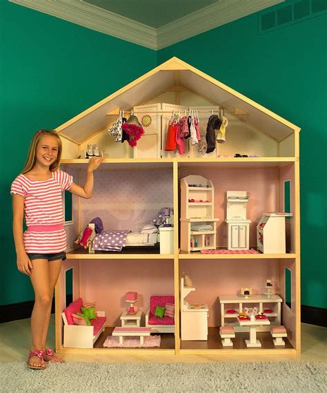 Country French Doll House For 18 American Girl Dolls Casas De