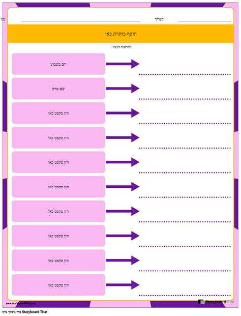 גיליון עבודה של שמות עצם נפוצים לשמות עצם נכונים