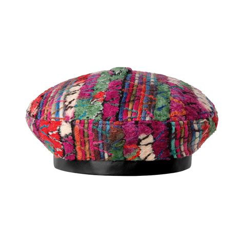 Kangol 曲線拼布 貝雷帽 Wooly Squiggle Beret 彩色混織 畫家帽 特殊款 蝦皮購物