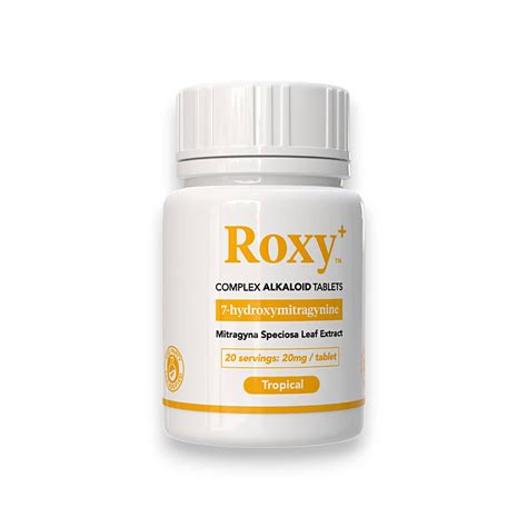 Roxy Complex 7 Hydroxymitragynine Tablets Triple Berry 20mg