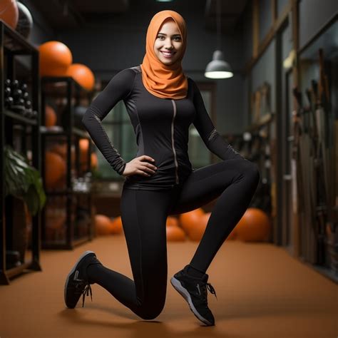 Premium Ai Image An Indonesian Muslim Woman Wearing A Hijab And